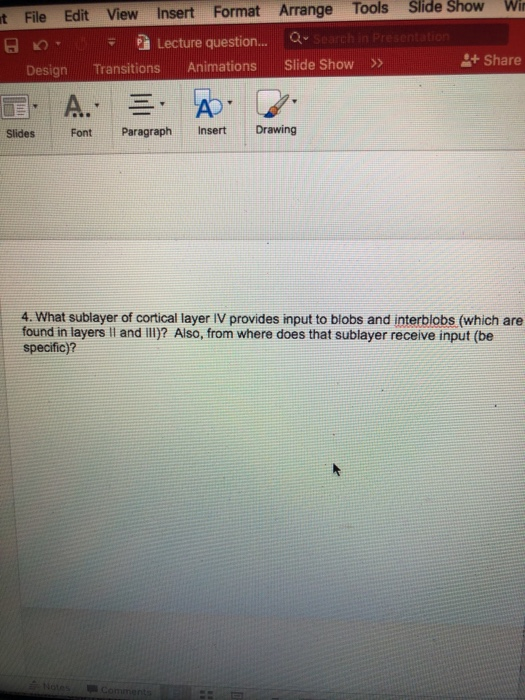 Solved t File Edit View Insert Format KO - P Lecture | Chegg.com