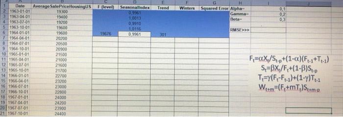 Use the attached MS Excel spreadsheet containing 4 | Chegg.com