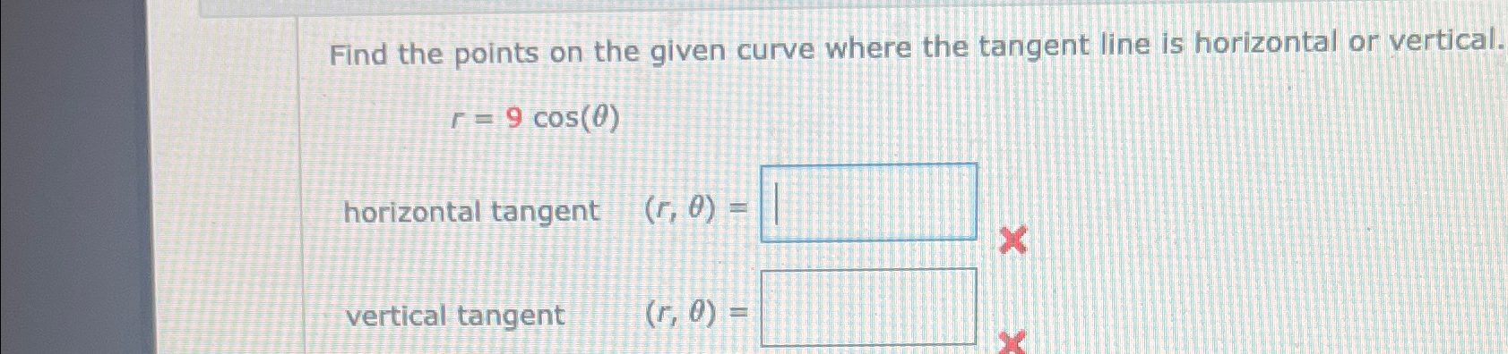 Solved Find the points on the given curve where the tangent | Chegg.com