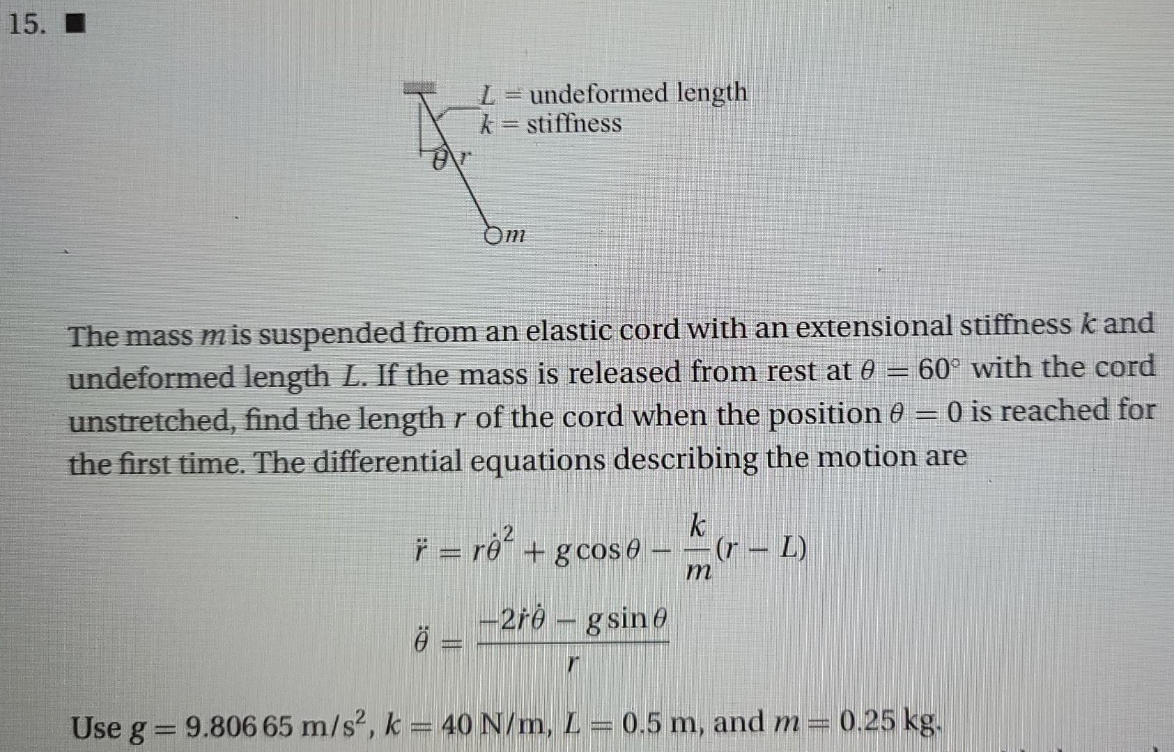 Solved Second order ODE. Solve two ways a) Simple Euler b) | Chegg.com