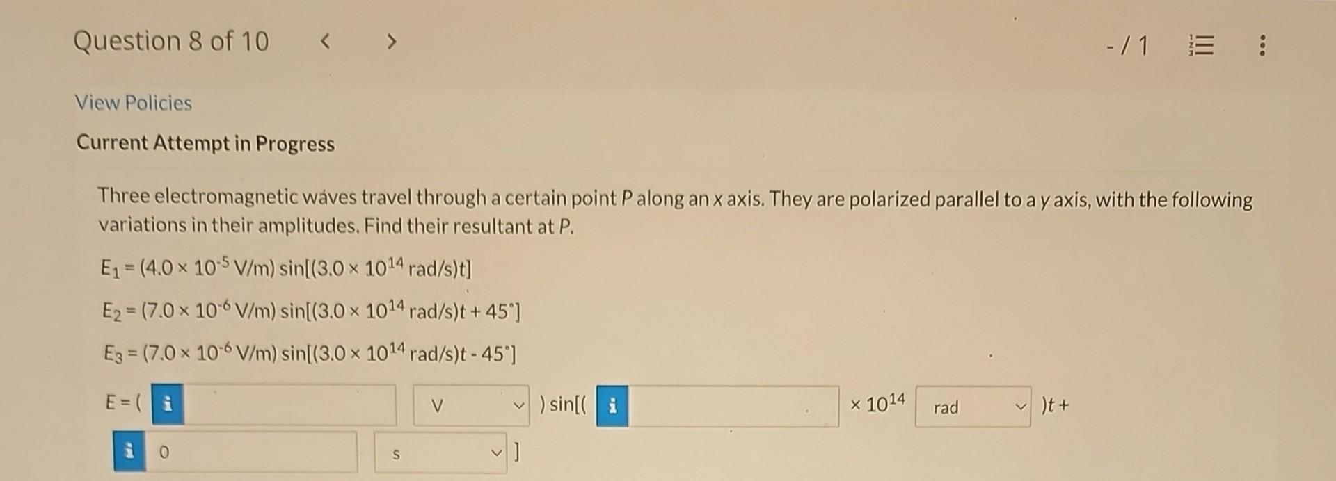 Solved Question 8 of 10