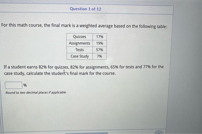 Solved The average mark of ten students in a class was 96 . | Chegg.com