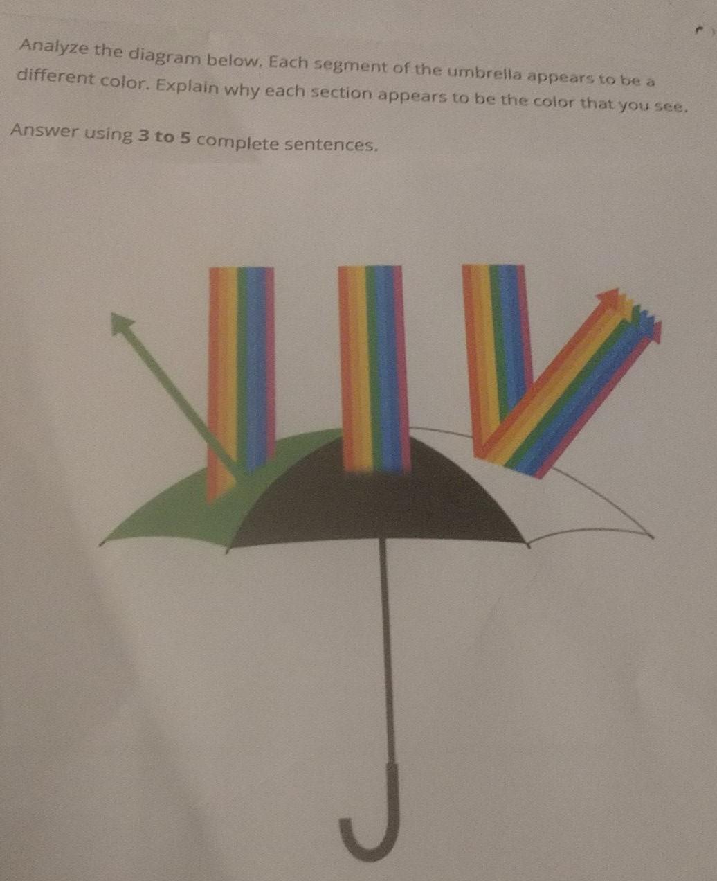 Solved Analyze the diagram below. Each segment of the | Chegg.com