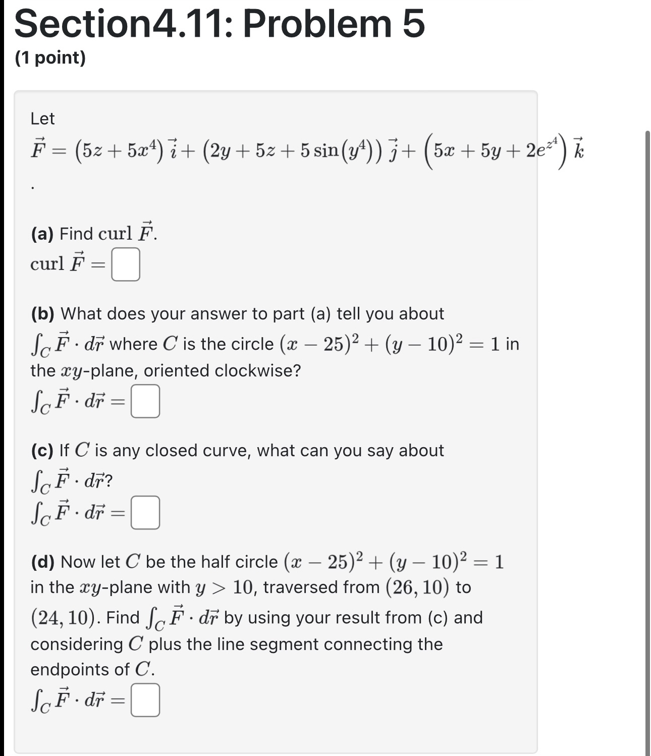 Solved Section4.11: Problem 5(1 | Chegg.com
