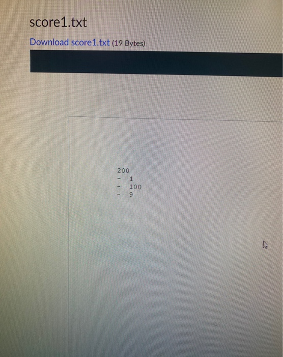 Solved 1 Create An Input File Using Notepad Txt Or 4023