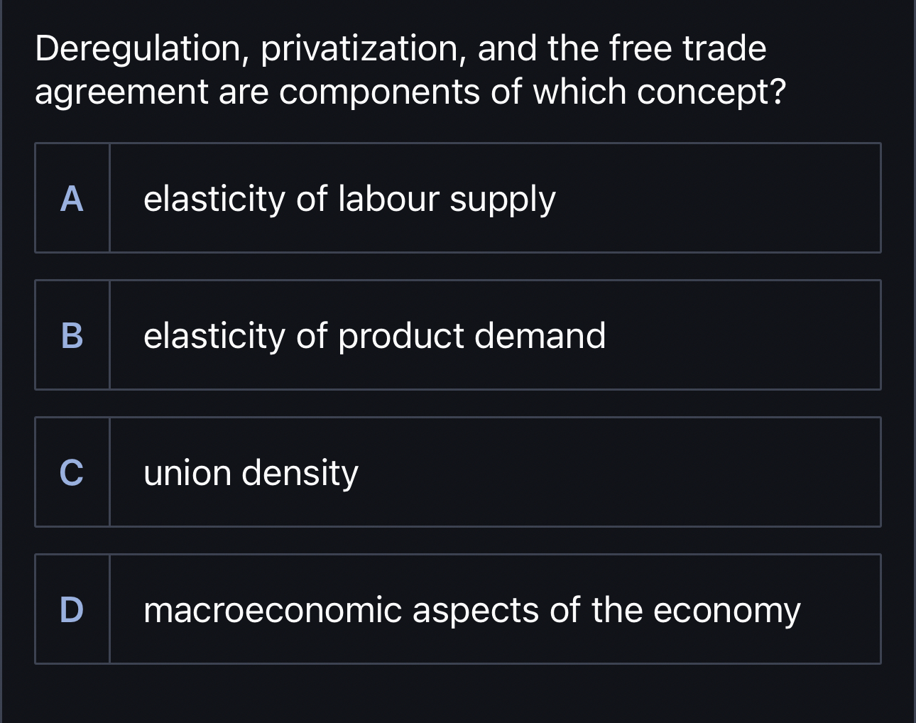 Solved Deregulation, privatization, and the free | Chegg.com