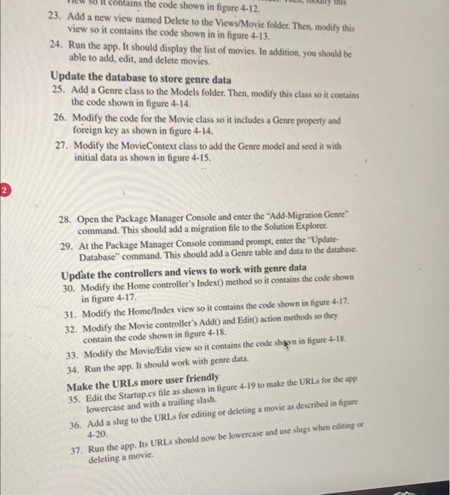 Solved Set up the file structure 1. Create a new ASP.NET | Chegg.com