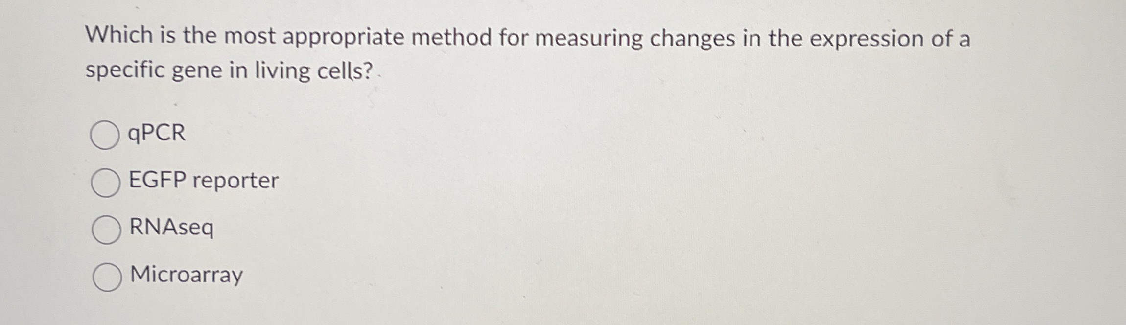 Solved Which is the most appropriate method for measuring | Chegg.com
