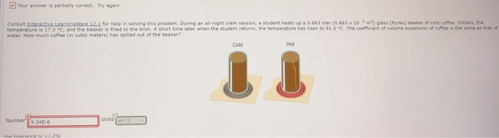 Solved Chapter 12. Problem 033 Your answer is partially | Chegg.com