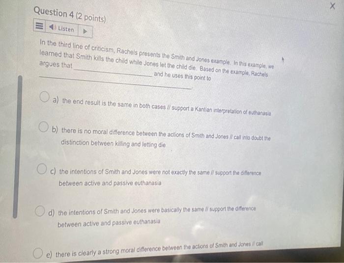 Solved Question 4 (2 points) 4 Listen In the third line of | Chegg.com