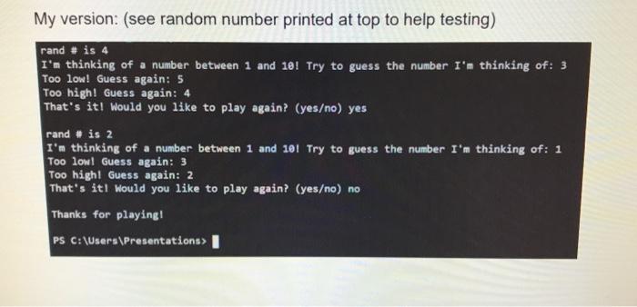 Solved Hello, could solve this practice program for my | Chegg.com