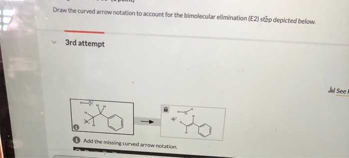Solved Draw the curved arrow notation to account for the | Chegg.com