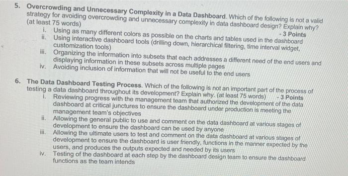 Solved 5. Overcrowding and unnecessary Complexity in a Data | Chegg.com
