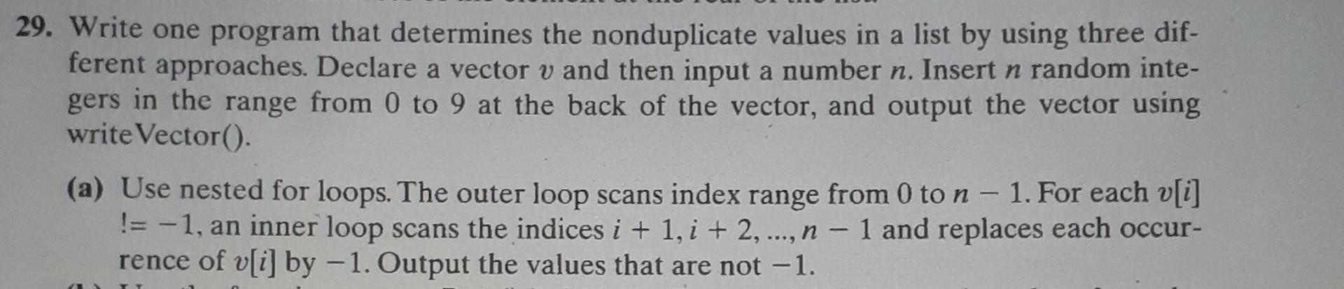 Solved 29. Write one program that determines the | Chegg.com