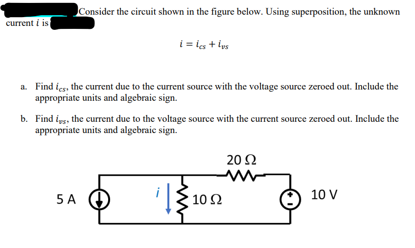 Solved Consider the circuit shown in the figure below. Using | Chegg.com