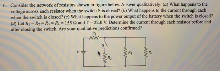 Solved Consider the network of resistors shown in figure | Chegg.com