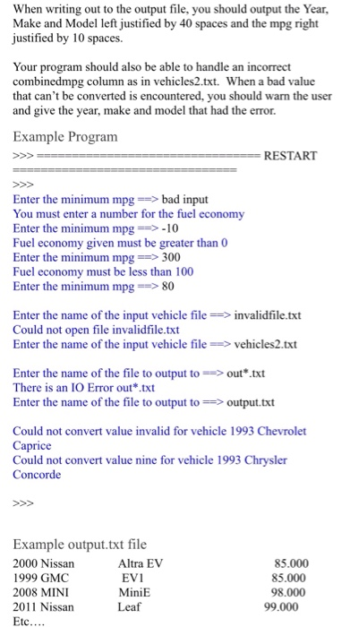 Solved Lab Week 8 File Handling Try Except Skills Needed 3635