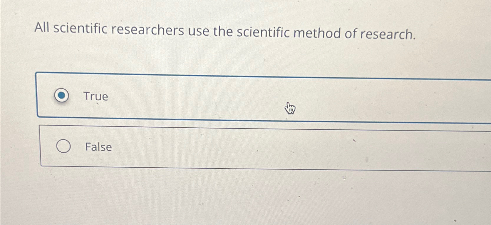 Solved All scientific researchers use the scientific method | Chegg.com