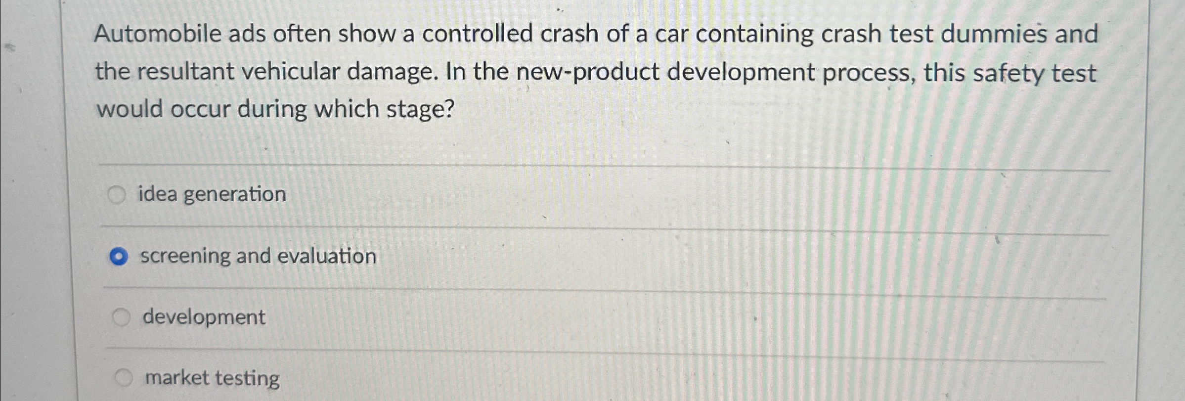 Solved Automobile ads often show a controlled crash of a car | Chegg.com