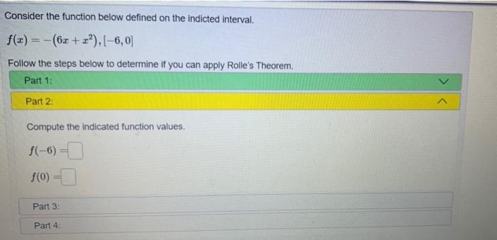 Solved Consider the function below defined on the indicted | Chegg.com