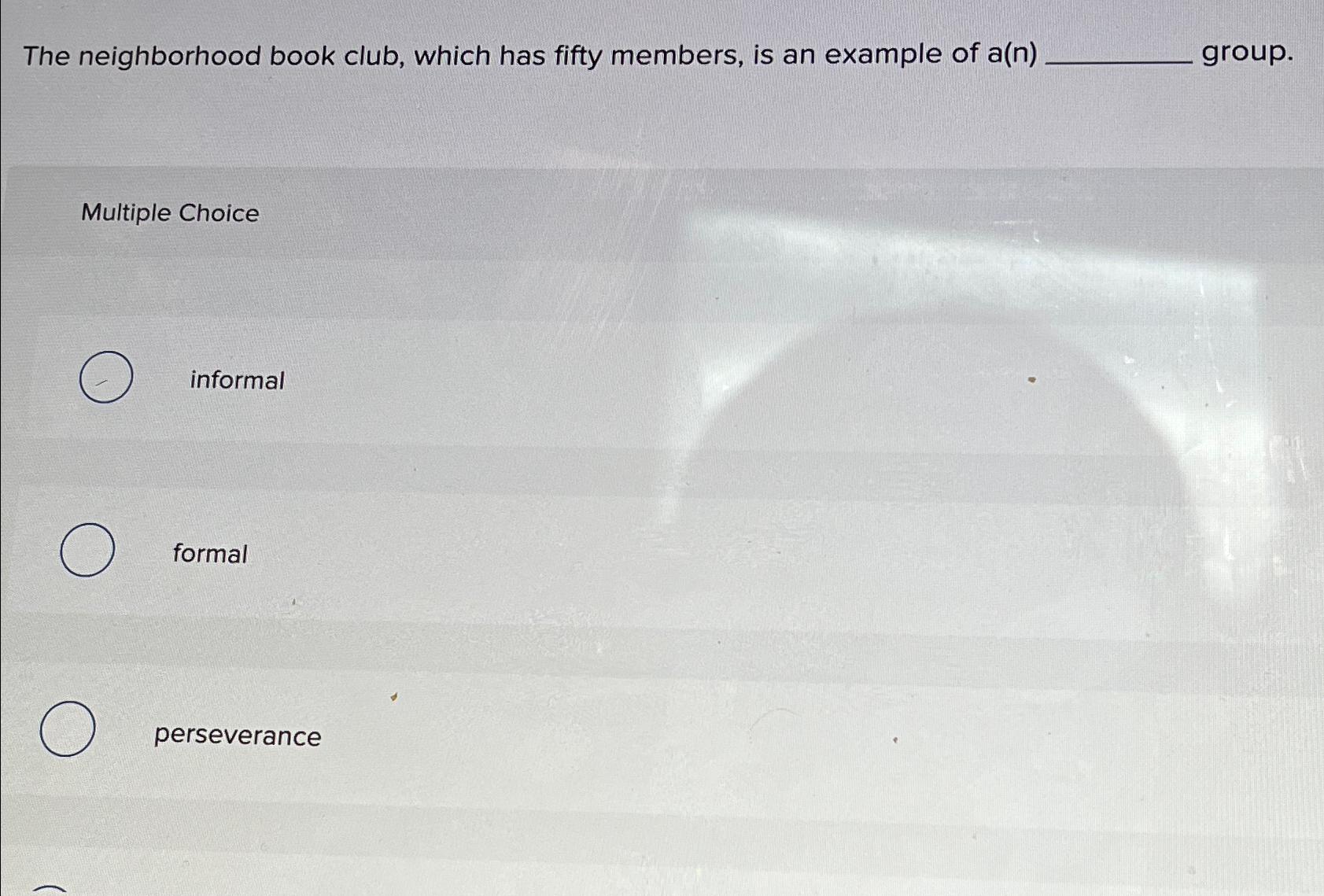 Solved The neighborhood book club, which has fifty members, | Chegg.com