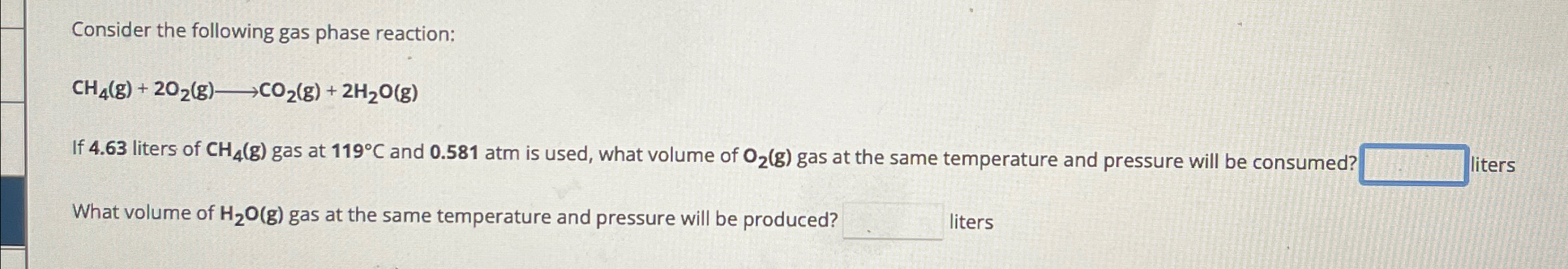 Solved Consider the following gas phase | Chegg.com