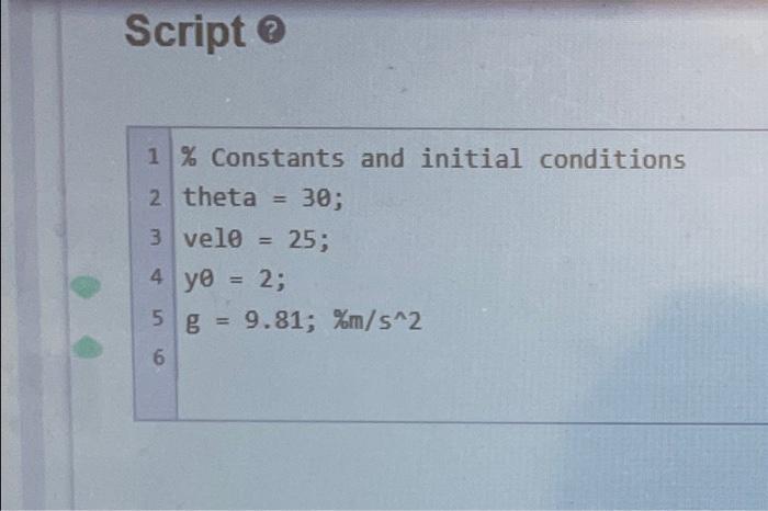 Solved this is a Matlab programming question.it needs to be | Chegg.com