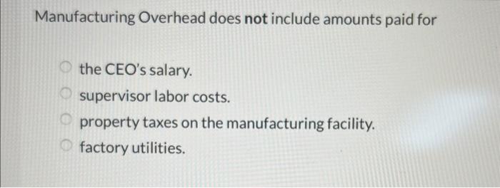 Solved Factory labor costs are accumulated in a control | Chegg.com