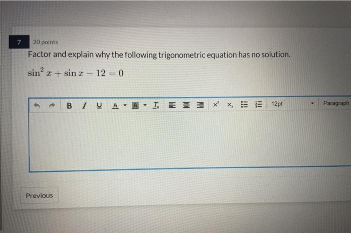 Solved 7 20 points Factor and explain why the following | Chegg.com