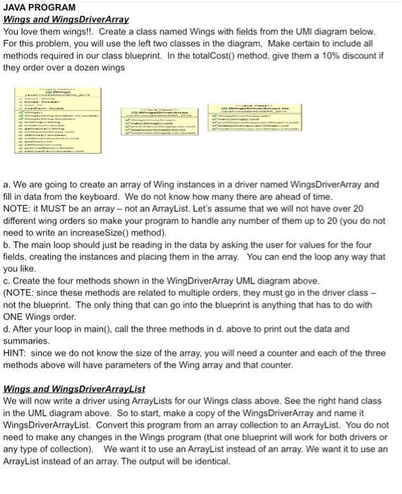 Solved JAVA PROGRAM (read instructions carefully)*should be | Chegg.com Solved JAVA PROGRAM (read instructions carefully)*should be | Chegg.com