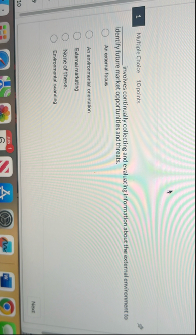 Solved Multiple Choice 10 ﻿pointsq, ﻿involves continually | Chegg.com