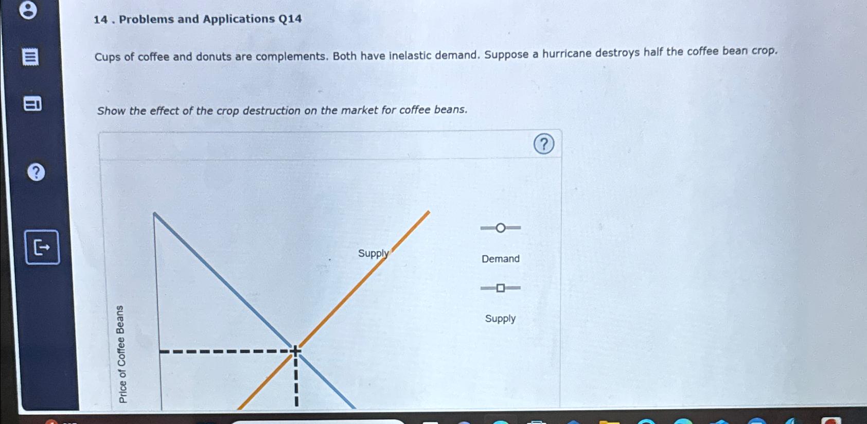Solved Problems and Applications Q14Cups of coffee and | Chegg.com