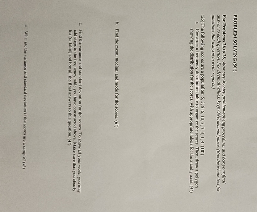 Solved PROBLEM SOLVING (50')For Problems 26 ﻿to 28, ﻿show | Chegg.com