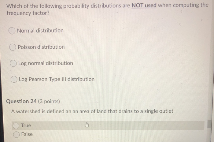 Solved Which of the following probability distributions are | Chegg.com