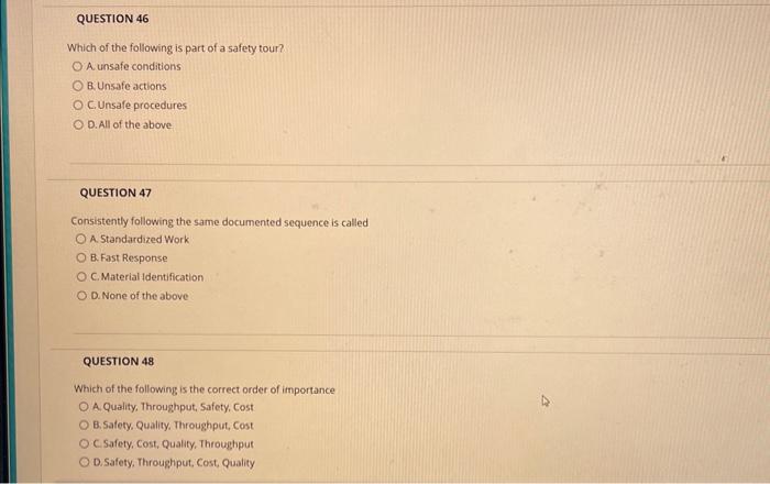 Solved Which of the following can be a constraint Resources | Chegg.com