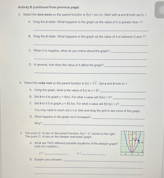 Solved Activity B (continued from previous page) 3. Select | Chegg.com