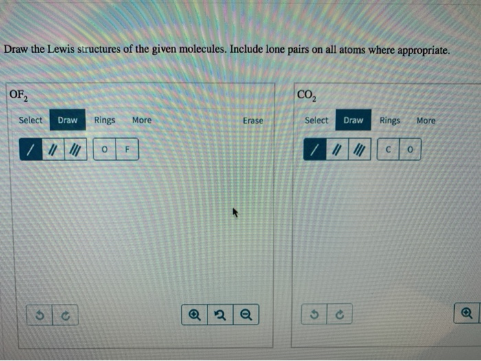 Solved Complete these structures by adding electrons, in the | Chegg.com