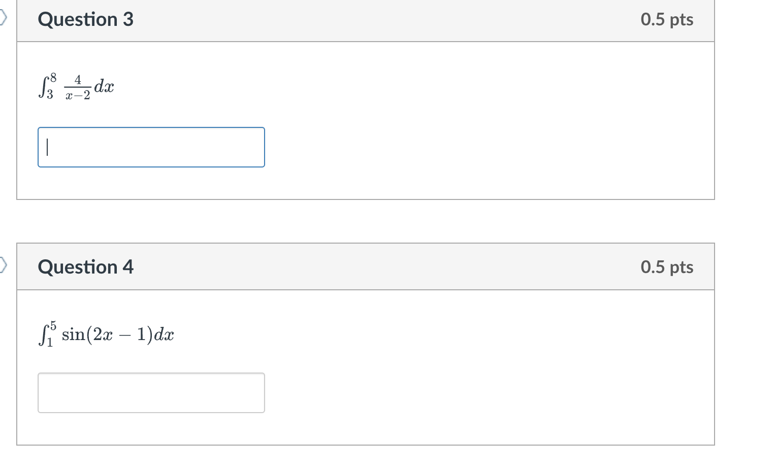 Solved For the following questions, use u-substitution to | Chegg.com
