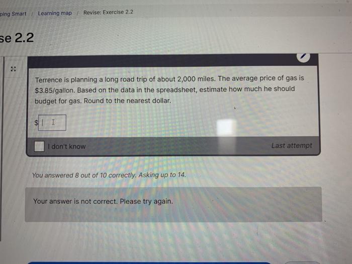 Solved g Smart / Learning map Revise: Exe e 2.2 Terrence is | Chegg.com