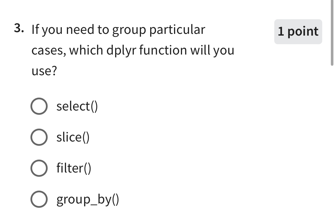 Solved If you need to group particular1 ﻿pointcases, which | Chegg.com