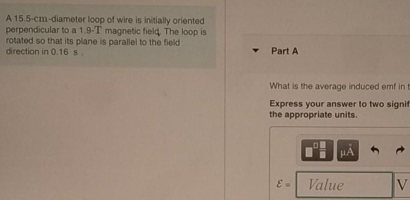 Solved A 15.5-cm-diameter loop of wire is initially oriented | Chegg.com