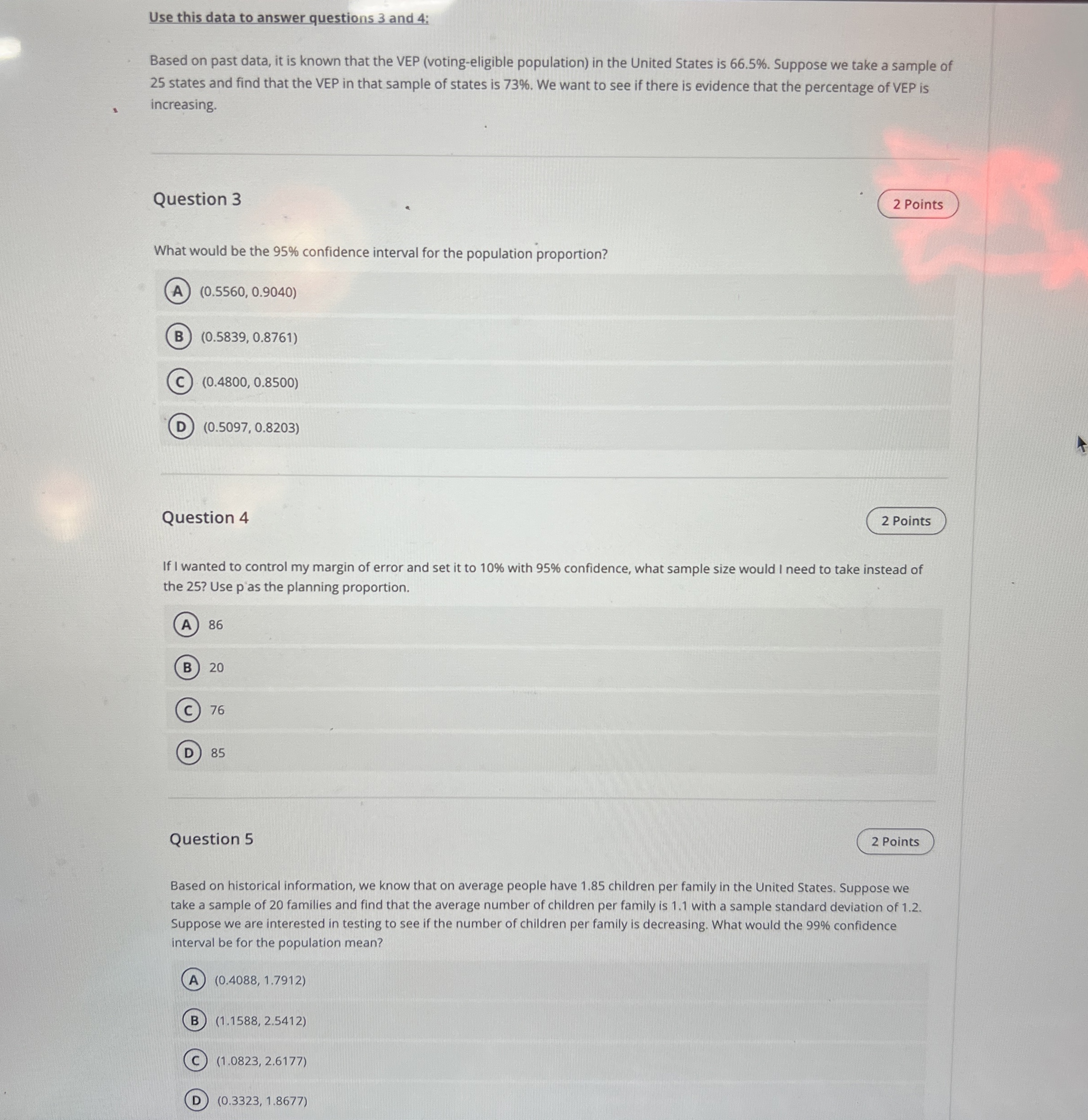 Solved Use this data to answer questions 3 ﻿and 4:Based on | Chegg.com