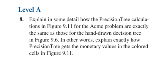 Solved Level A8. ﻿Explain in some detail how the | Chegg.com