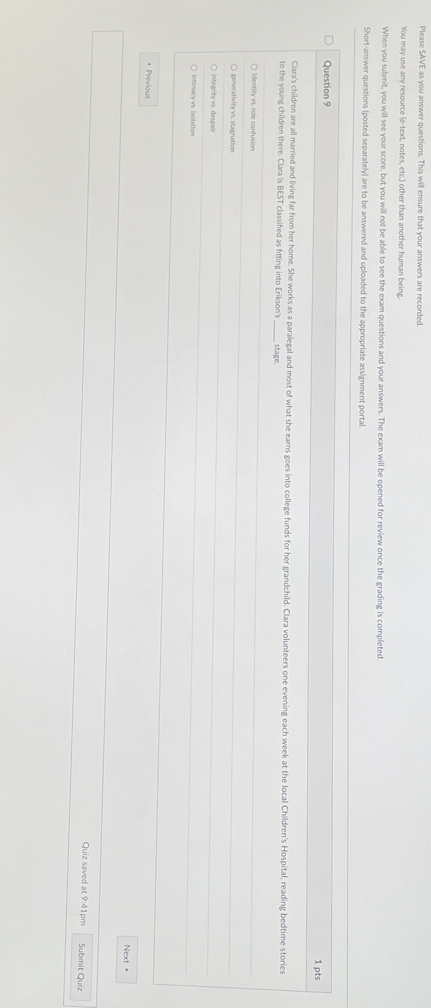 Solved Please SAVE as you answer questions. This will ensure | Chegg.com