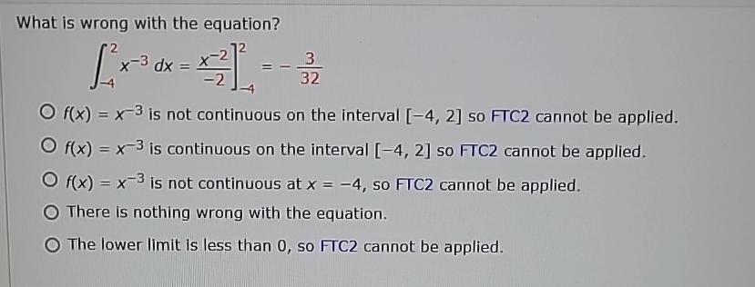 Solved What is wrong with the | Chegg.com
