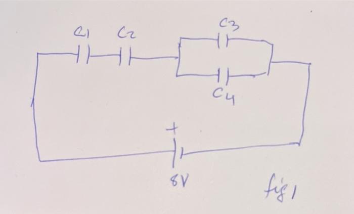 Solved C. Capacitors with Dielectrics and Combination of | Chegg.com