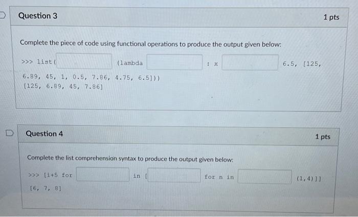 Solved What lambda expression converts an integer into the | Chegg.com