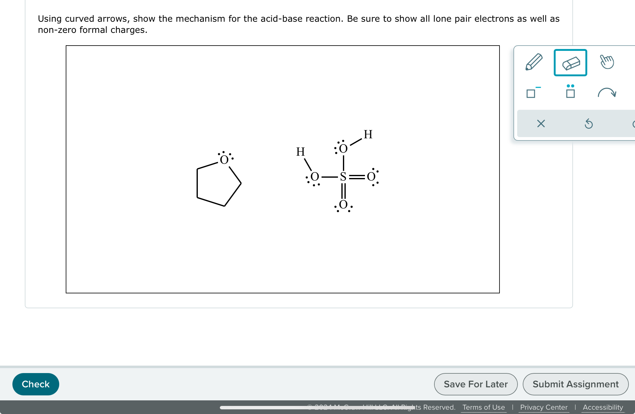 Solved Using curved arrows, show the mechanism for the | Chegg.com