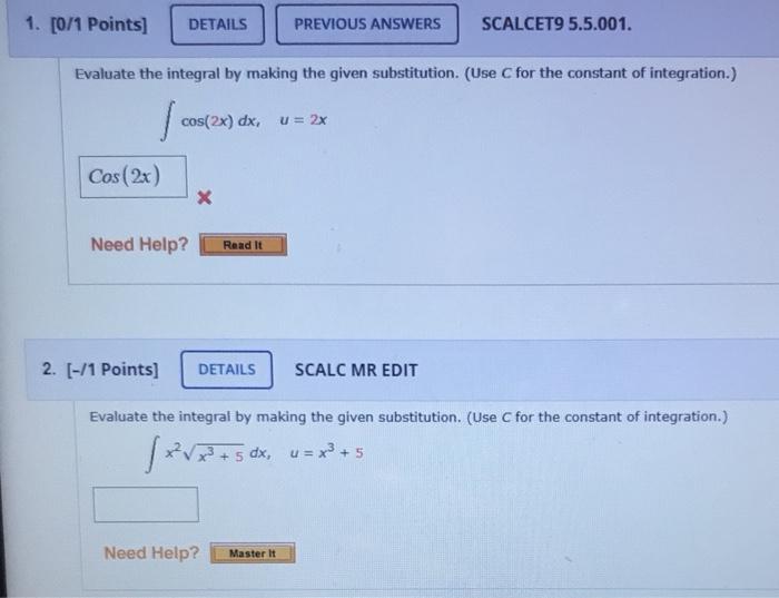 Solved This is my calculus homework. Can you please help | Chegg.com
