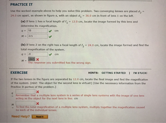 Solved PRACTICE IT Use the worked example above to help you | Chegg.com